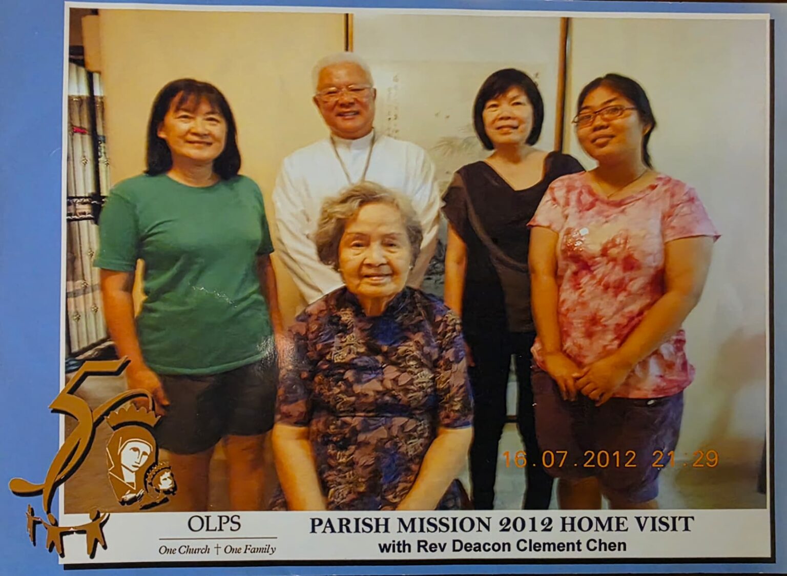 Faces of OLPS: Maria Pang - Church of Our Lady of Perpetual Succour