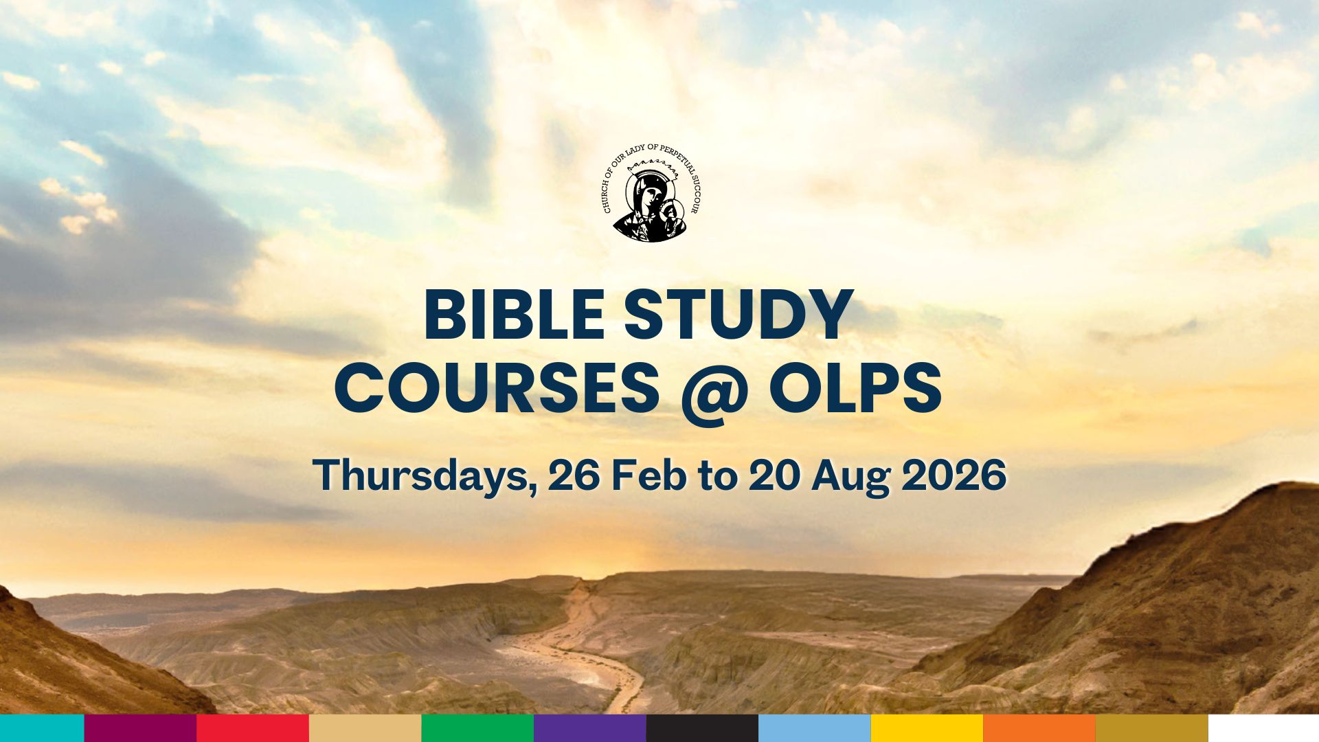 BIBLE STUDY COURSES at OLPS 2026 - Church of Our Lady of Perpetual Succour