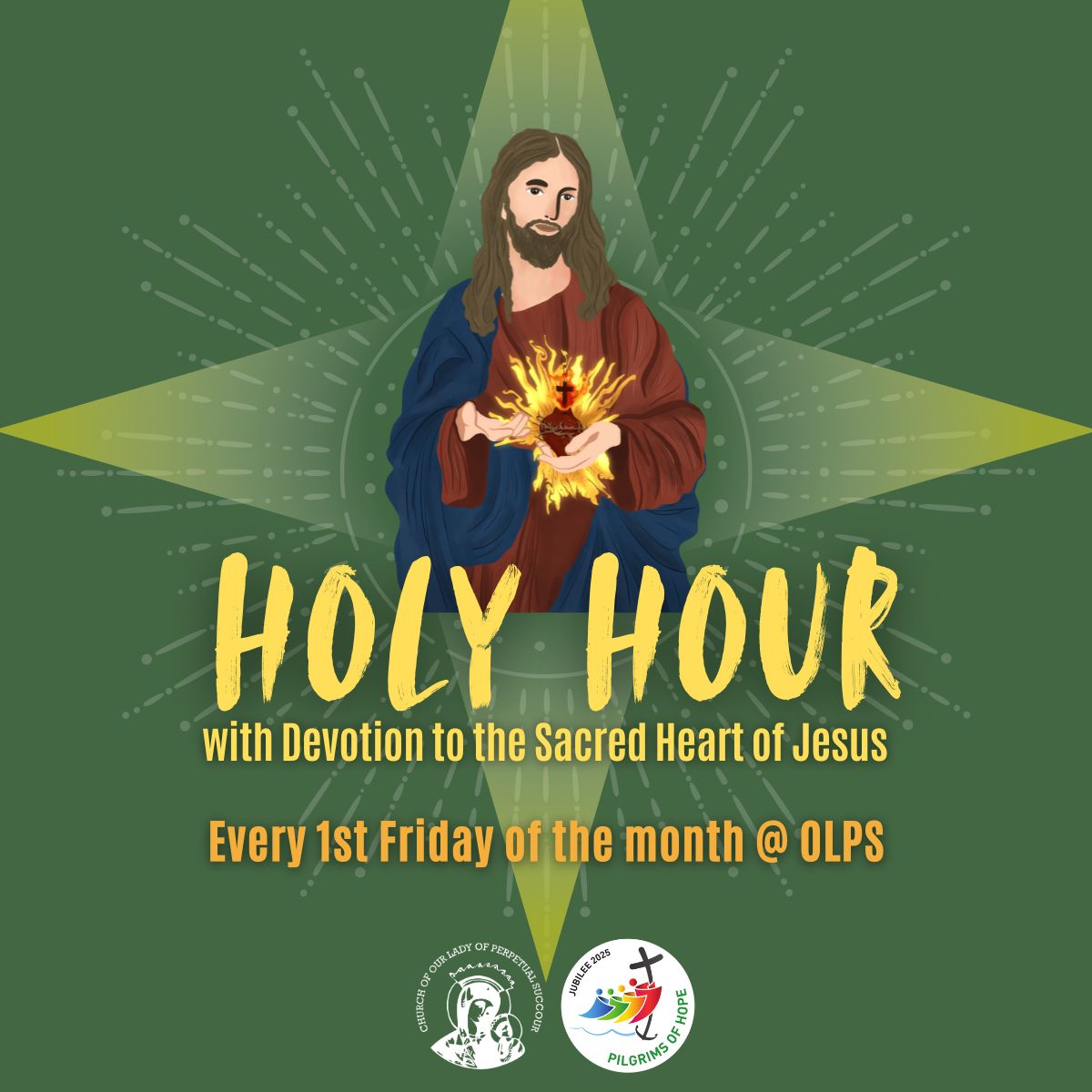 (AUG) Holy Hour and Devotion to the Sacred Heart of Jesus - Church of Our Lady of Perpetual Succour